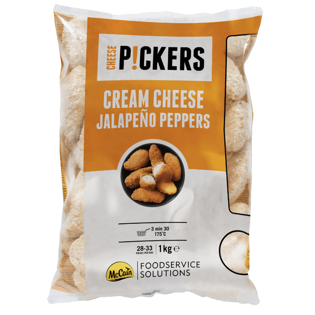 McCain Cheese Pickers Cream Cheese Jalapeños Peppers - Salamarket