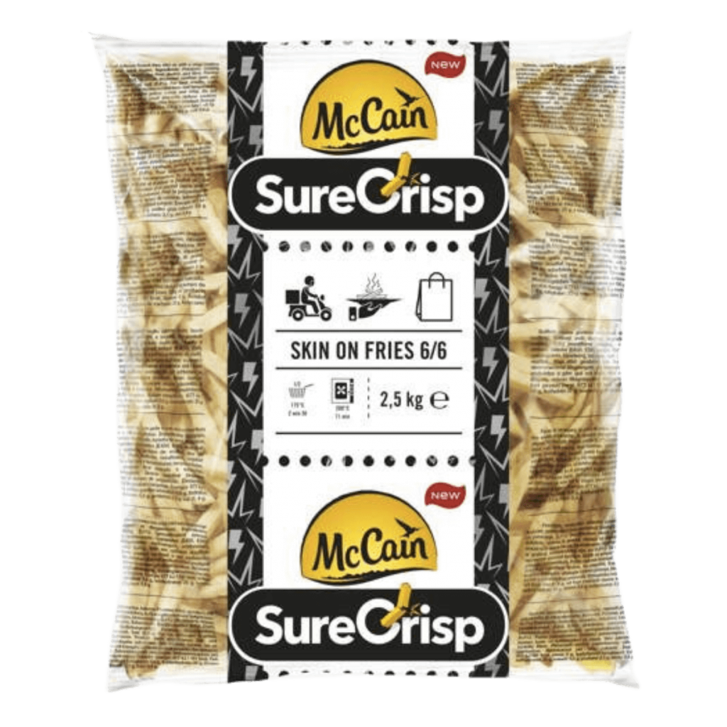 McCain Skin On Fries 6/6 - Salamarket