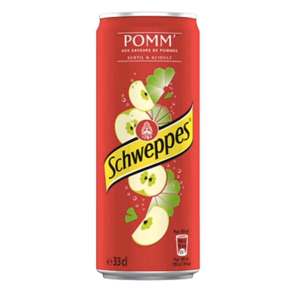 Schweppes Pomm' 24 Canettes 33cL - Salamarket