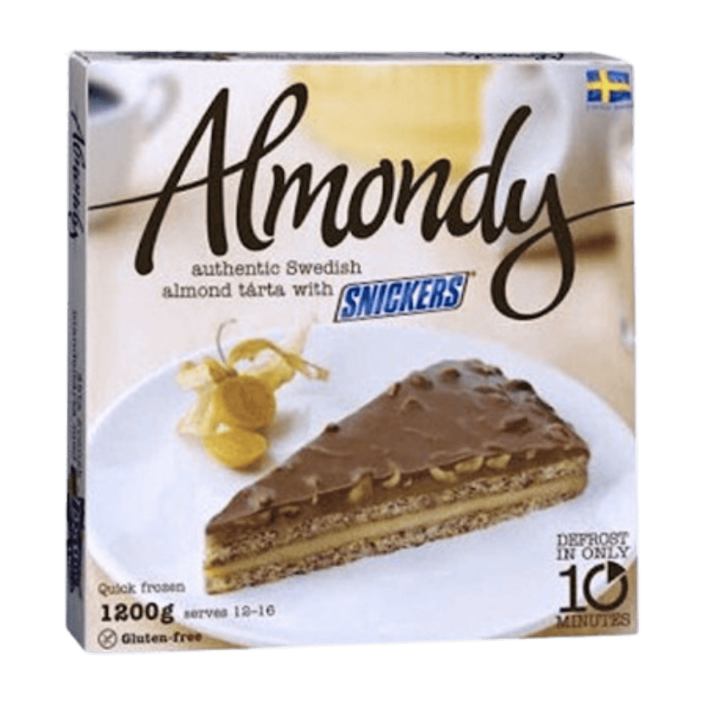 Almondy Tarte Snickers - Salamarket